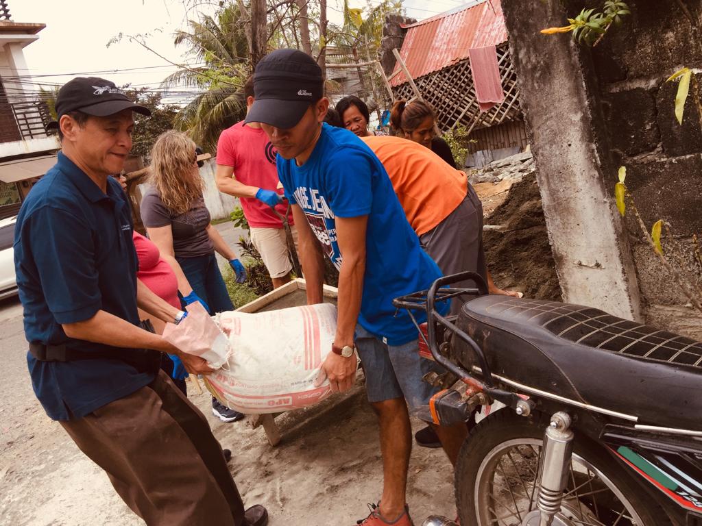 Team Leader Pastor Dem And Part Of The Construction Crew | Quiet Hour ...